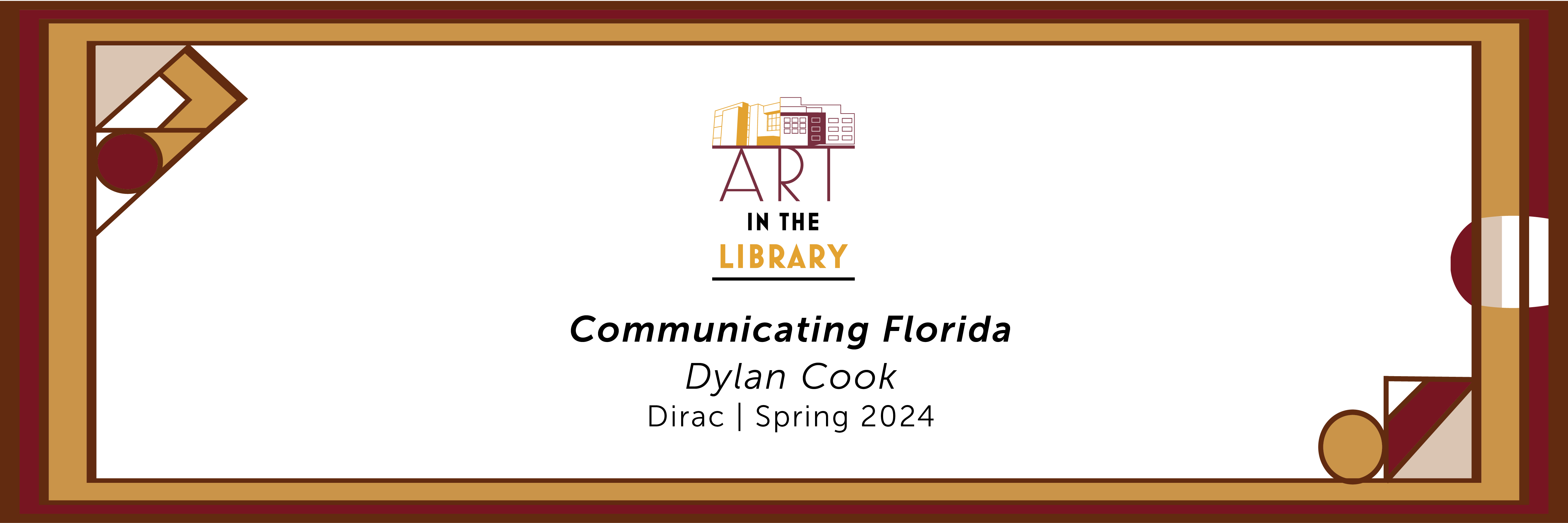 Art in the Library: 10 Questions with Dylan Cook - FSULIB